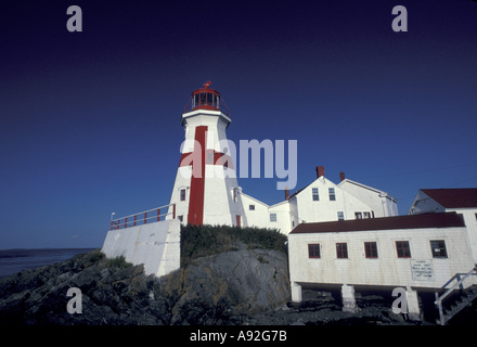 Head Harbour Light, Campobello Island, New Brunswick, Canada Stock ...