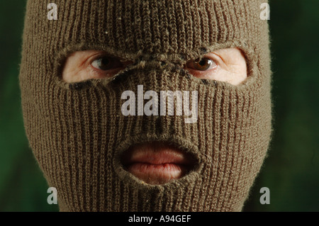 scary woman in balaclava ski mask dsca 4209 Stock Photo - Alamy