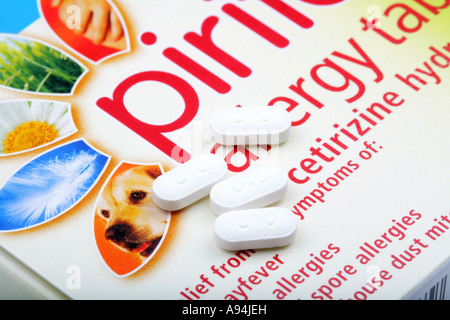 Anti Allergy Tablets Stock Photo - Alamy
