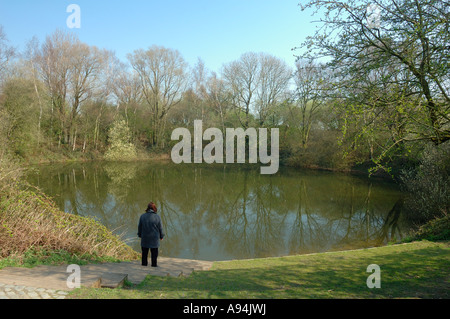 WW1 mine crater Pool of Peace / Lone Tree Crater / Spanbroekmolenkrater ...