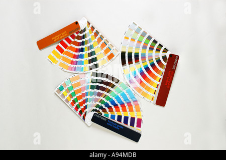 Pantone printing industry standard colour charts dsca 2153 Stock Photo ...