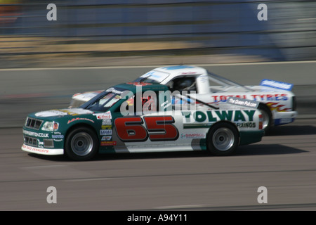 Racing pick up trucks Stock Photo - Alamy