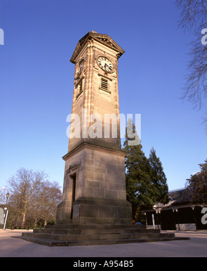 The clock tower, Jephson Gardens, Leamington Spa, Warwickshire, UK ...