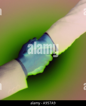 mens arms making handshake Stock Photo - Alamy