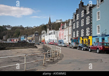 Tobermory ferry terminal, Isle of Mull, probably 1950/60s Stock Photo ...