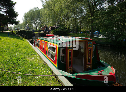 Chelmer and Blackwater Canal at Paper Mill Lock Little Baddow Essex ...