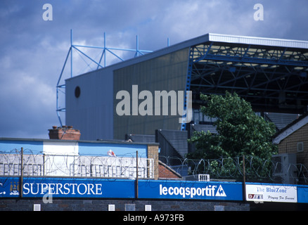 View of Kippax Manchester City Football Ground Maine Road Stock Photo ...