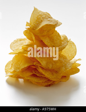 A Pile of Potato Chips FoodCollection Stock Photo - Alamy