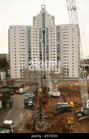 St Davids 2 Development Hayes Bridge Street Stock Photo - Alamy