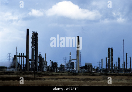Petroplus oil refinery, Wilton, Middlesbrough, Cleveland, UK Stock ...