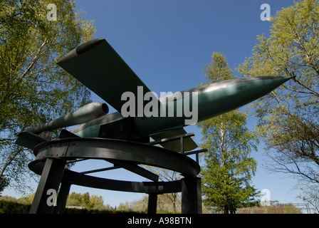 V1 Doodlebug on display Peenemuende World War Two rocket technology ...