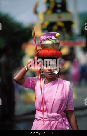 Cavadee festival, Mauritius Island Stock Photo - Alamy