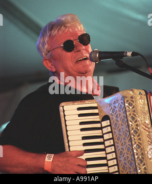 Tommy Banner of The Wurzels band Stock Photo - Alamy