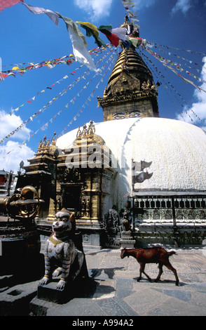 Swayambhunath Stupa, Kathmandu, Nepal, Asia Stock Photo - Alamy
