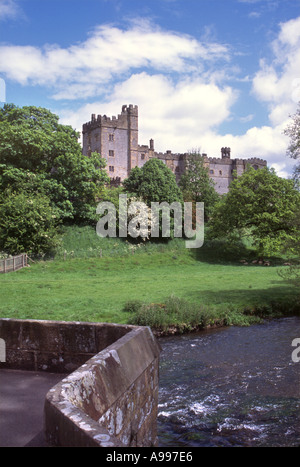 Castle Haddon Hall , United Kingdom, England, Derbyshire Stock Photo ...