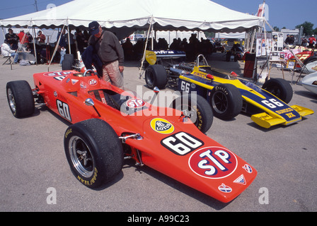 1968 STP Lotus 56 Turbine owned by Bruce Linsmeyer and driven here at ...