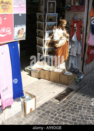 gift shop near vatican rome Stock Photo - Alamy