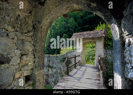 Slovenia, Grad Kamen - Kamen castle in Begunje Stock Photo - Alamy