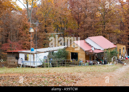 Hillbillies shack Arkansas USA Stock Photo - Alamy
