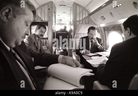 ATA Presidential Plane, Economy Minister Gunes Taner Zekeriya Temizel ...