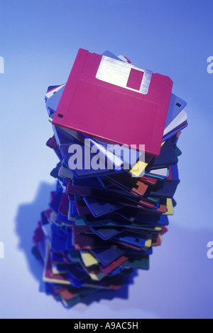 Pile of 3.5 inch computer diskettes Stock Photo - Alamy