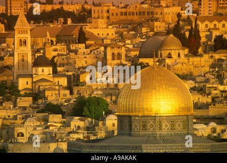 The rock in the Mosque of Omar, Jerusalem Stock Photo - Alamy