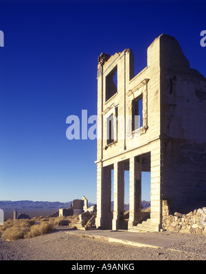 COOK AND COMPANY BANK BUILDING RUINS RHYOLITE GHOST TOWN NYE COUNTY ...