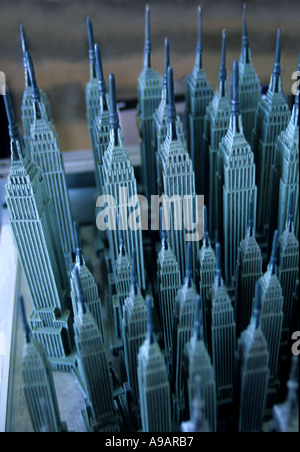 the toy of the Empire State Building in NYC made by Louis Marx in 1930s ...