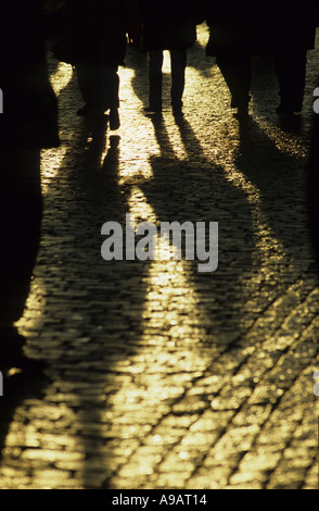 Shadows of people Stock Photo - Alamy