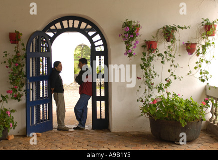 Ecuador Hacienda Zuleta in the Andes Mountain Range Exterior ...