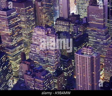 Manhattan office buildings Stock Photo - Alamy