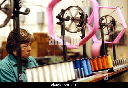 Woman at work in Prices candle factory London Stock Photo - Alamy