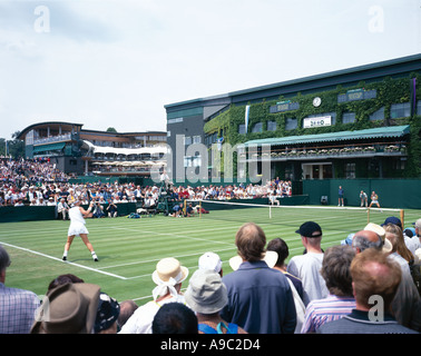 All England Lawn Tennis Club , Millenium building, Wimbledon Stock ...