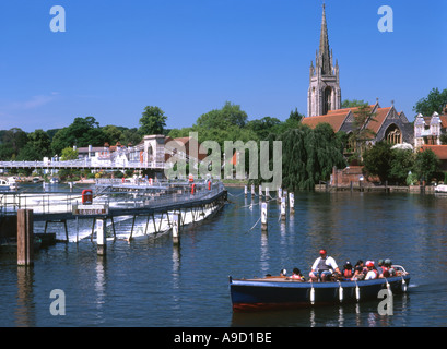 The River Thames in Marlow, Buckinghamshire, England United Kingdom UK ...