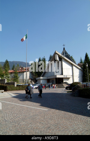 church, building, in, bratto, doroa, italy, italian, roman, catholic ...