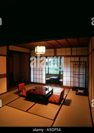 Interior of ryokan traditional inn Nagano Japan Stock Photo - Alamy