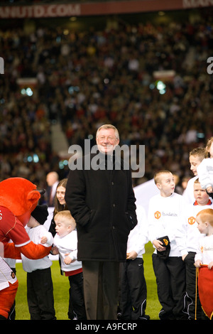 ALEX FERGUSON MANCHESTER UNITED FC MANAGER 26 October 1995 Stock Photo ...