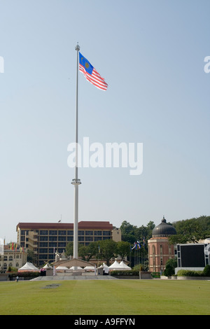Flagpole in Merdeka Square, Kuala Lumpur, Malaysia Stock Photo - Alamy