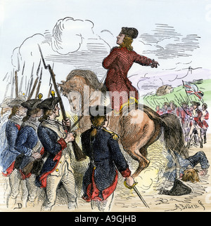 North Carolina Royal Governor Tryon confronting the colonial Regulators ...