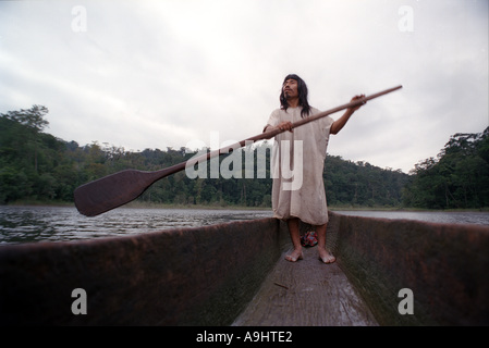 Mexico, Chiapas, Lacandon Jungle, North America. Tzeltal Indian ...