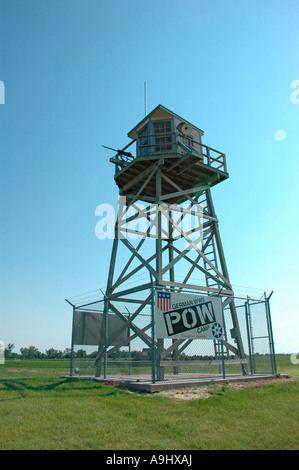 A WWII German camp is captured by the Americans during a reenactment at ...
