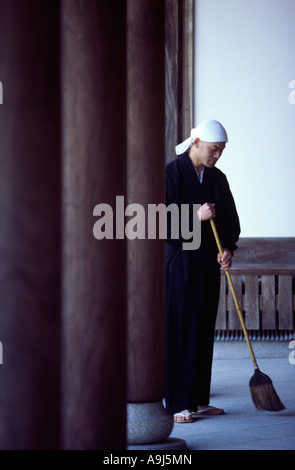 A Zen monk of the Soto School Stock Photo - Alamy