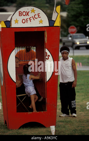Bentley Bros. Brothers circus box office ticket booth American US Stock ...