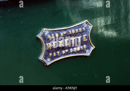 Rex Rexette Forecar of 1905. English car manufacturer 1901 to 1914. Rex ...