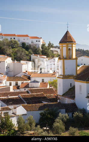 Atajate Andalucia Spain A white hill village west of Ronda Stock Photo ...
