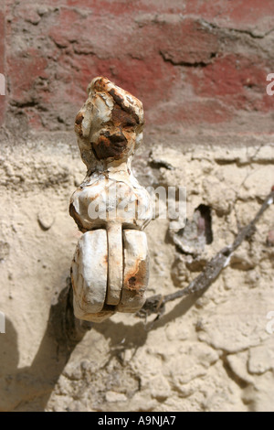 Old window shutter latch, France Stock Photo - Alamy
