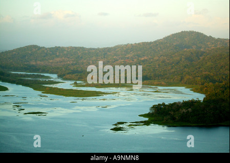 A beautiful overview of Chagres National Park, Panama. Rio Chagres ...