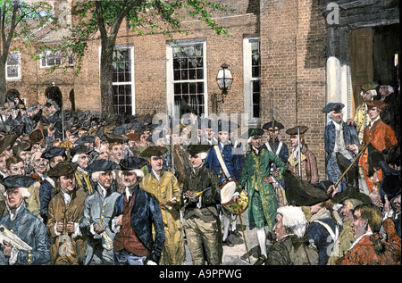 1770s JULY 8 1776 READING DECLARATION OF INDEPENDENCE BY JOHN NIXON ...