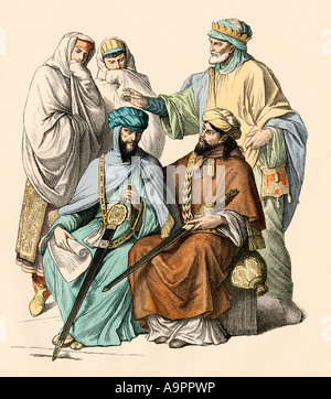 The Moor ( Moorish Moors North Africa ) - Various Styles of Clothing ...