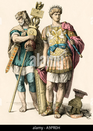 military, Ancient World, Roman Empire, Roman sentinels, 2nd century AD ...